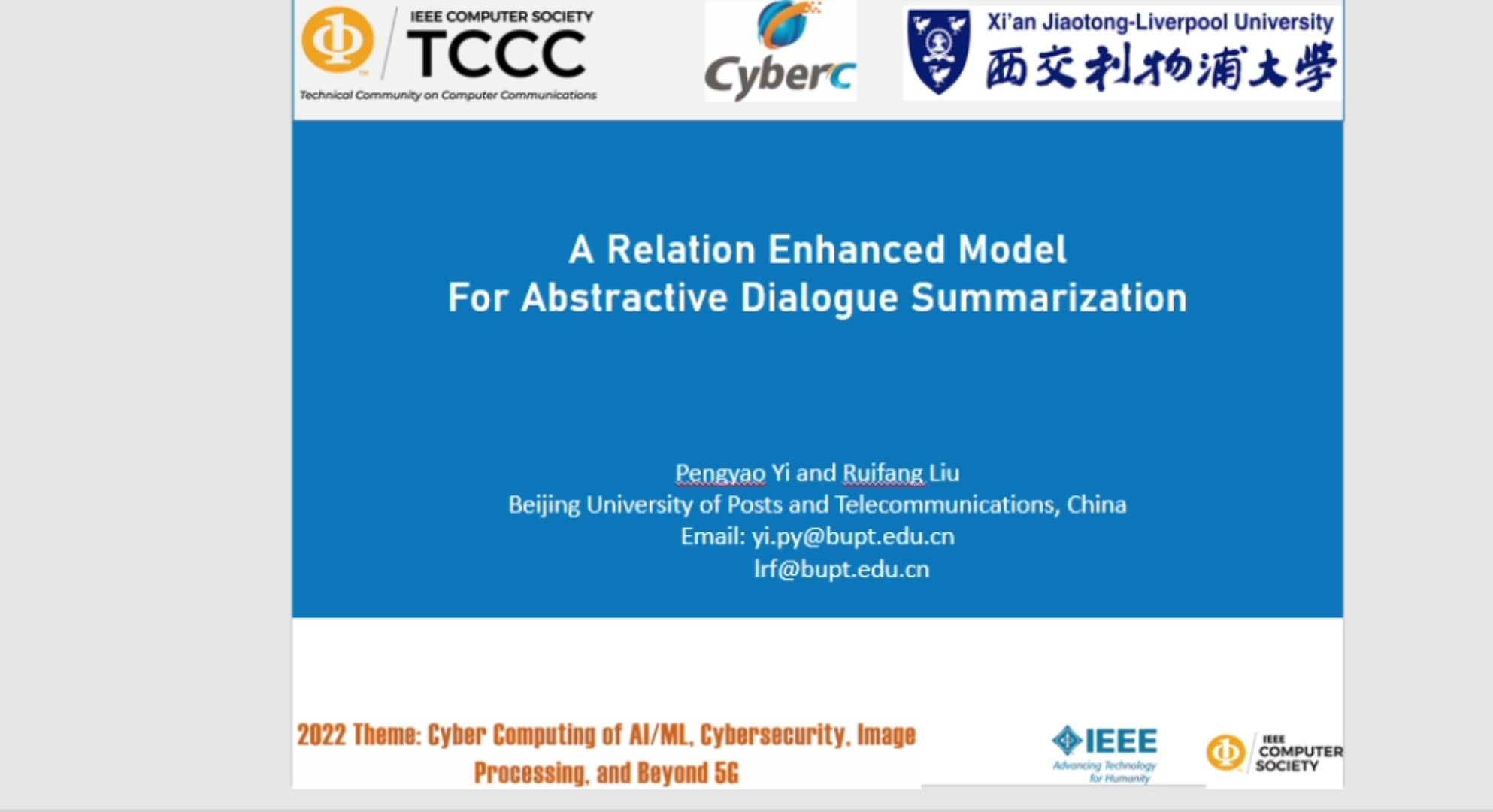 A Relation Enhanced Model For Abstractive Dialogue Summarization